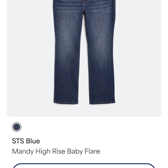 STS Blue | Jeans | Sts Blue Mandy High Rise Baby Flare Jeans | Poshmark